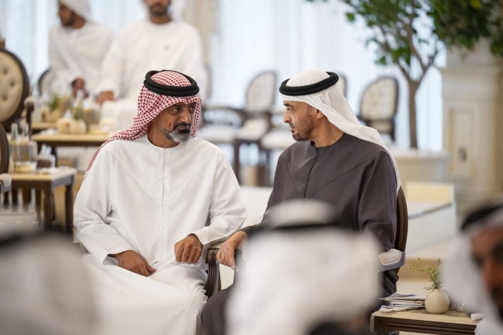 UAE President receives Crown Prince of Ajman - aalbalooshi
